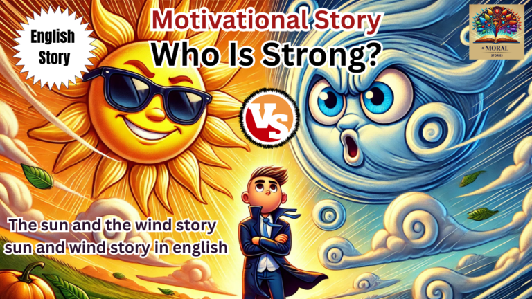 The sun and the wind – Inspiring Moral Story for Kids