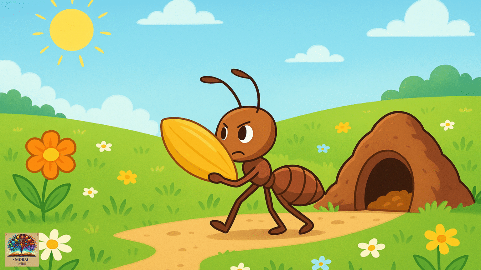 The Ant and the Grasshopper Story in English - Powerful Life Lesson