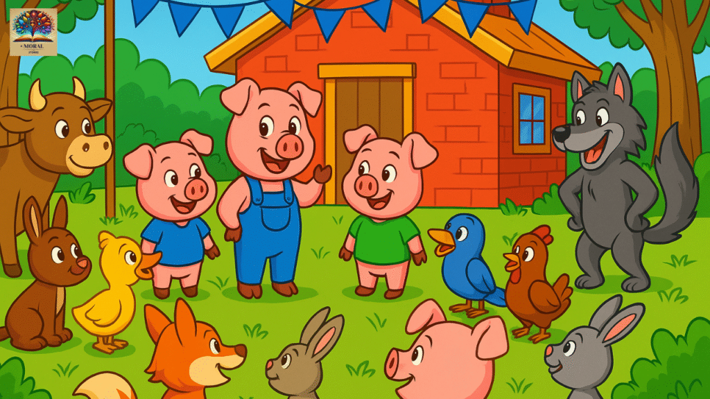 The Three Little Pigs short Story – 3 Powerful Lessons