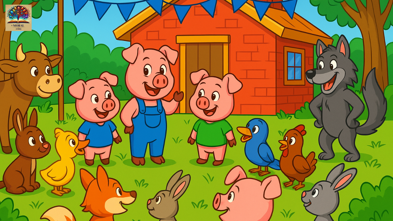 The Three Little Pigs Short Story – 3 Powerful Lessons