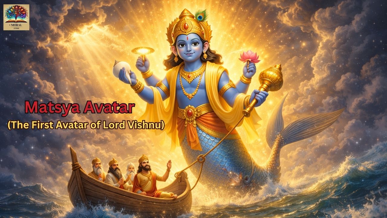 Dashavatara Story for Kids in English | 10 Powerful Avatars of Vishnu